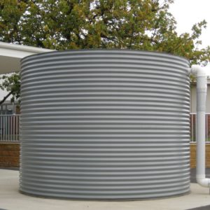 AQUAROUND® Colorbond Steel Round Water Tanks in Melbourne, VIC