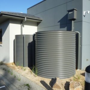 AQUAROUND® Colorbond Steel Round Water Tanks in Melbourne, VIC